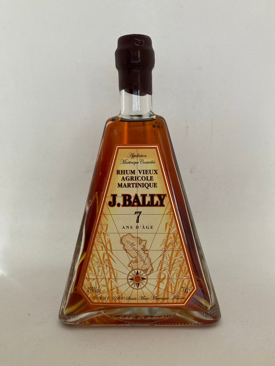 J. Bally Rhum Vieux Agricole 7 Ans d´Âge, Martinique, 45%Vol., 0,7l – Our Rum & Spirits